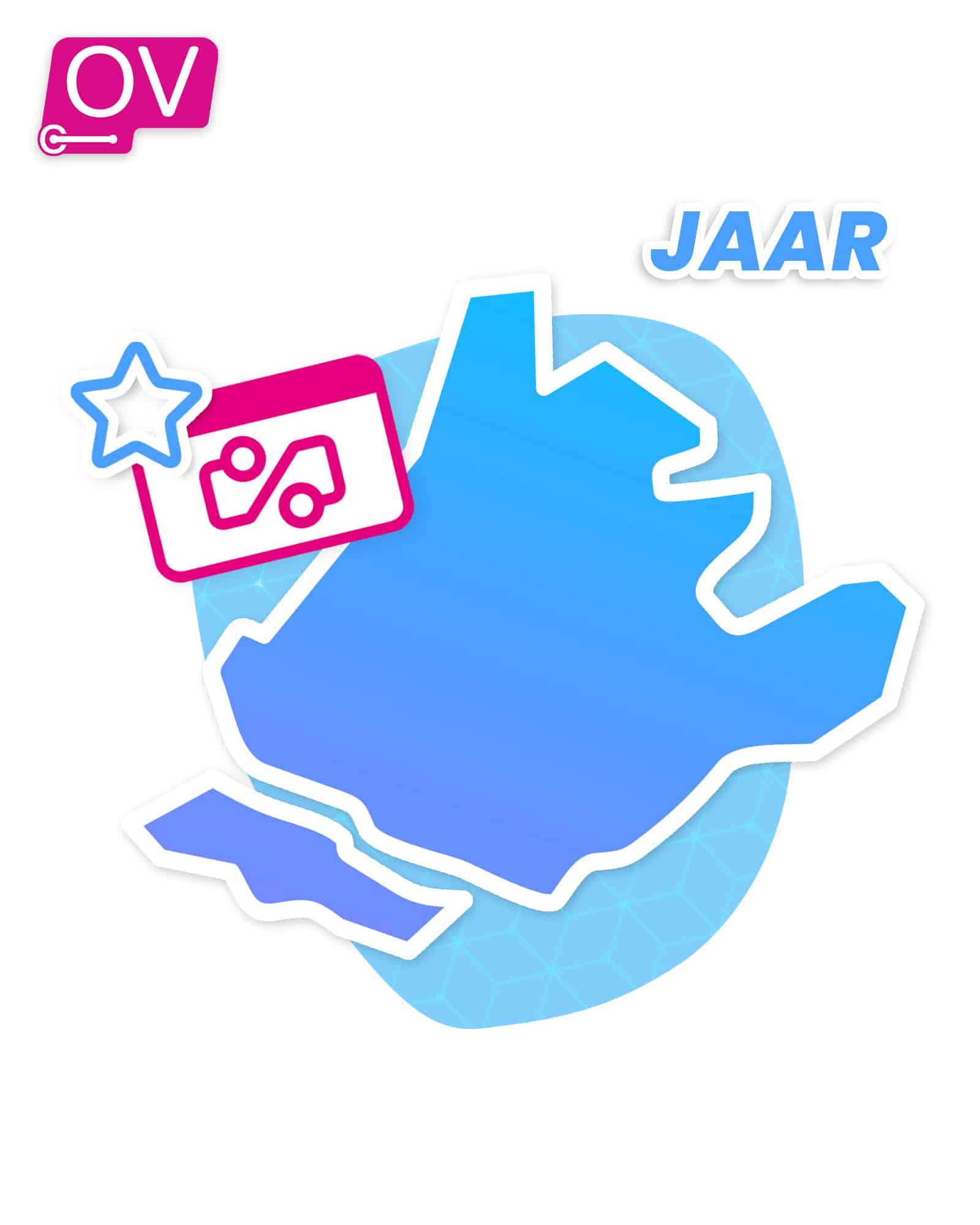 Regio Jaarabonnement (Randstad Zuid) - OV Abonnementen - OVshop.nl