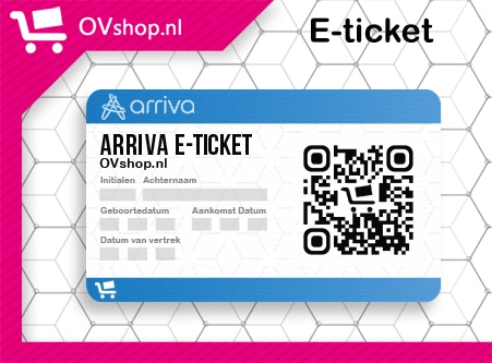 Dal Dagkaart Limburg Bus Bus Arriva - OVshop - e-Tickets
